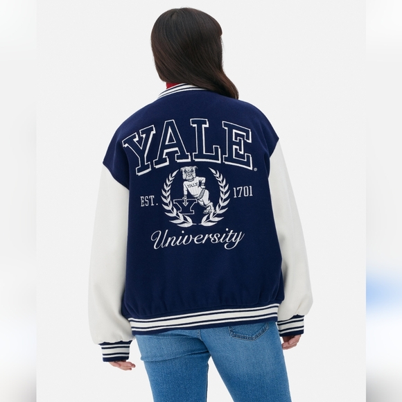 brandalliance | Jackets & Coats | Yale University Navy And White ...